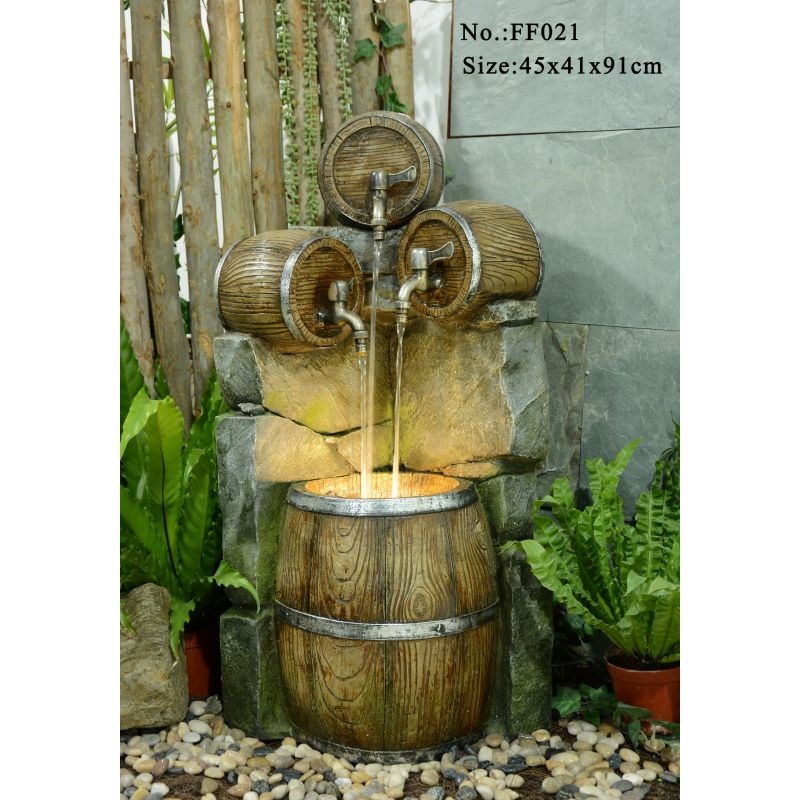 Zen Buddha Statue Outdoor Fountain