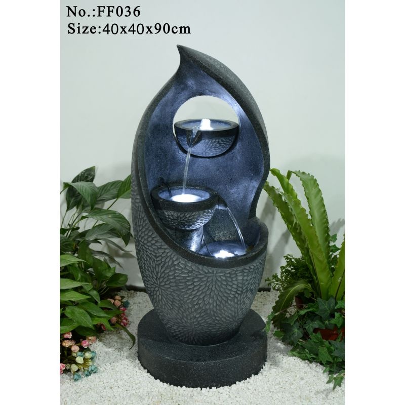 Zen Buddha Statue Outdoor Fountain